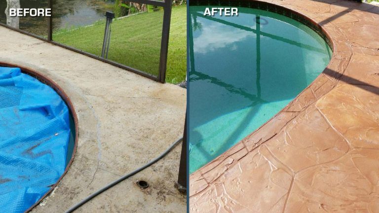 Resurface Your Pool Deck - Concrete Designs FL Resurface Your Pool Deck - Concrete Designs FL