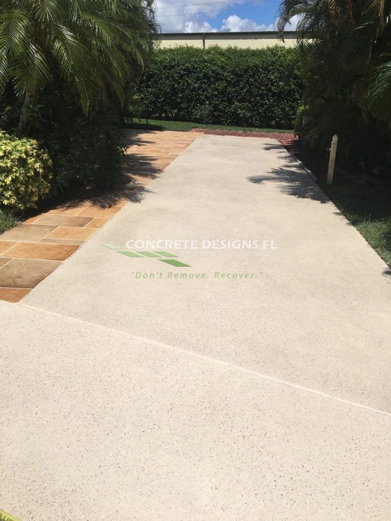 Concrete Walkway Resurfacing